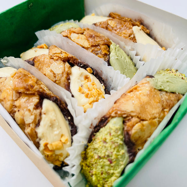 Gluten Free Cannoli filled with Salted Caramel